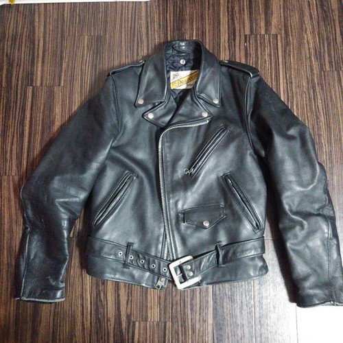 Schott 618 Double Rider Jacket Black Size 36 Vintage | eBay