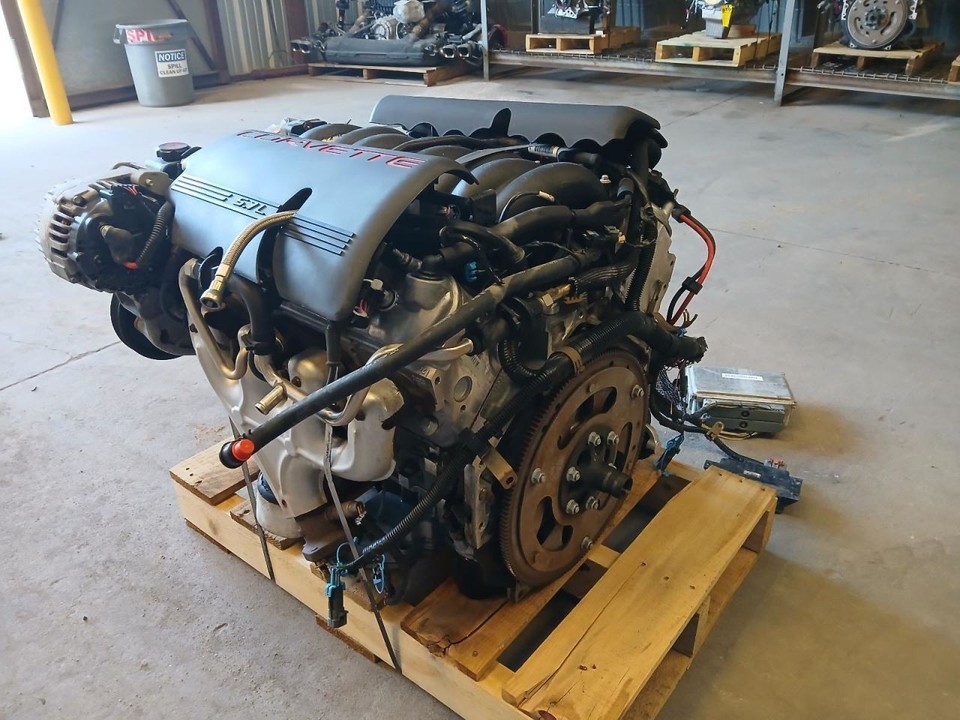 97-04 CORVETTE C5 LS1 5.7L ENGINE CHANGE OVER, INCL ALT, STR HARNESS ...