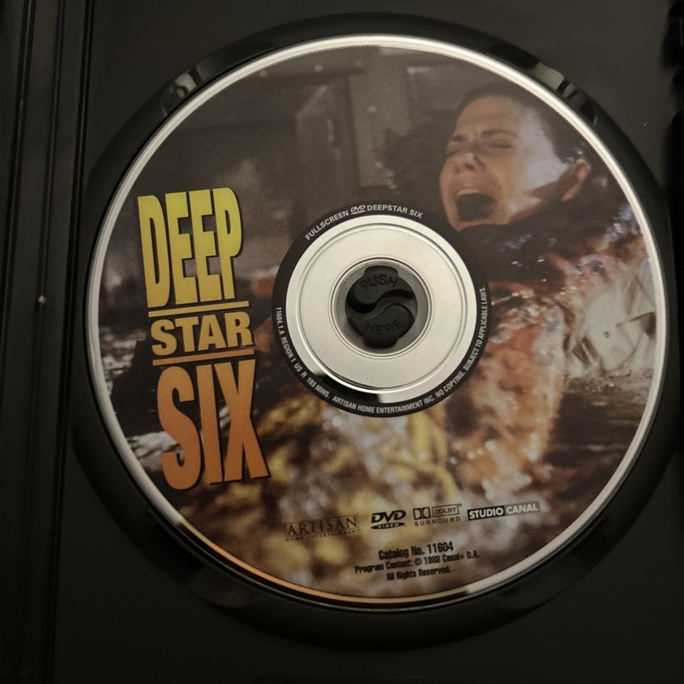 Deepstar Six (DVD, 1989) 12236116042| eBay
