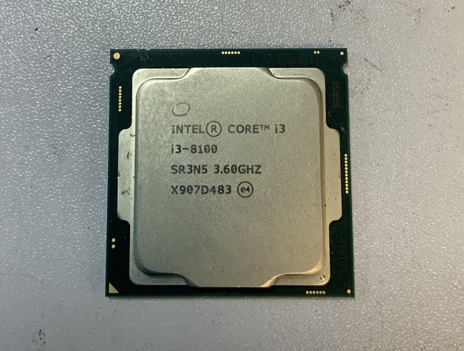 Intel Core i3-8100 8th Gen. 4-Cores 3.6GHz 6MB Cache CPU Processor "Q7E ...
