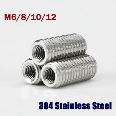 Sleeve Thread Adapters M6 / M8 / M10 / M12 Reducing Nut Screw Pipe ...