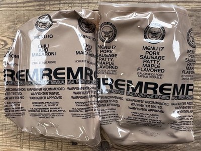 2 US Army Mre Epa Verpflegung Nato Meal Ready to eat Feldverpflegung 10 ...