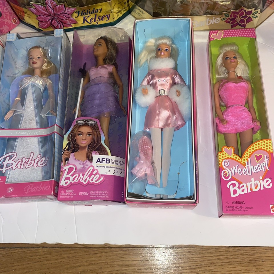 Barbie/Doll Lot Of 24: Emerald Elegance I Love Lucy Harpist Angel ...