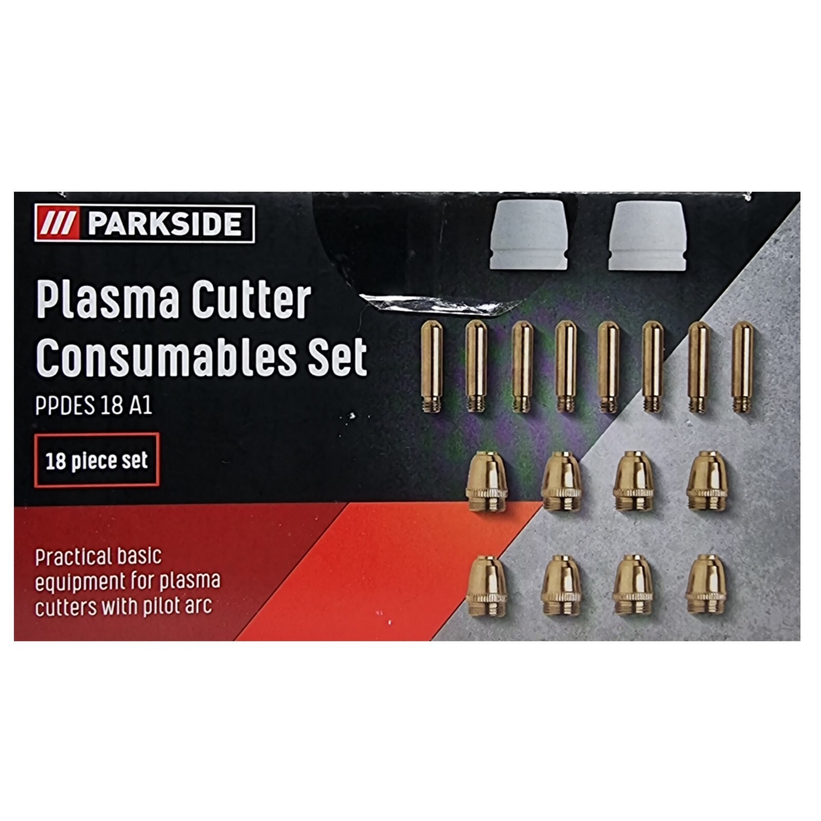 Parkside 18 Ps Plasma Cutter Consumables Accessories Set Welding ...