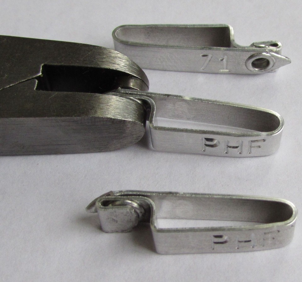 Zip Wing Bands Chicken Poultry Bird Numbered Wing Identification Wing ...