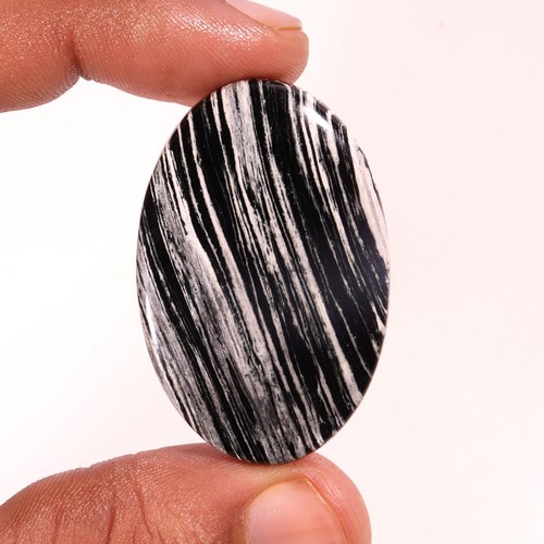 Unique Natural Zebra Jasper Oval Shape Cabochon Loose Gemstone ...