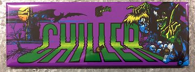 Chiller Arcade Game Marquee Fridge Magnet | eBay