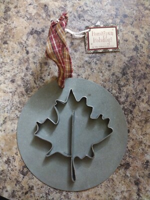 4 Metal Autumn Leaves Decorations Crafts Holiday Salem Collection | eBay