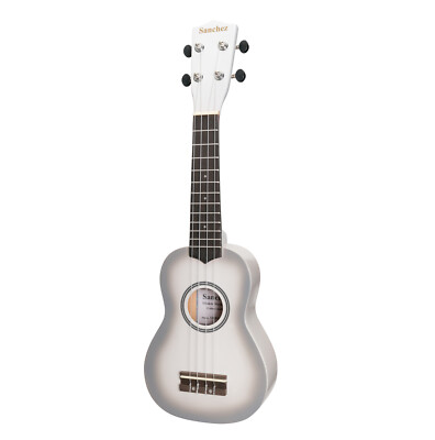 Sanchez 'Colourburst Series' Soprano Ukulele (White) | eBay
