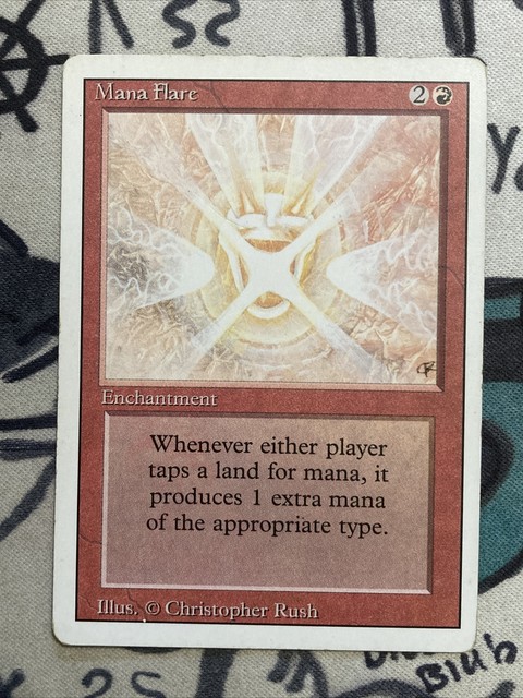 MTG Mana Flare Revised Edition Regular Rare for sale online | eBay