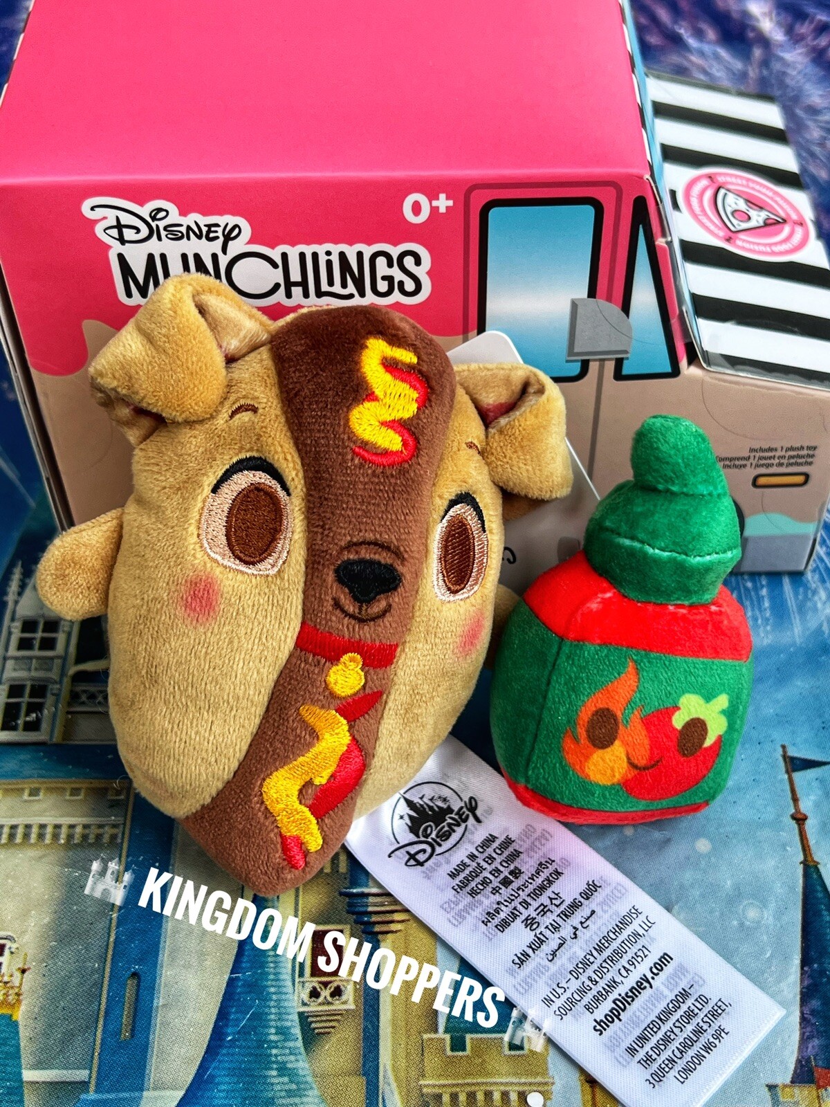 2023 Disney Parks Munchlings Street Food Fusion Lady & The Tramp Vegan ...