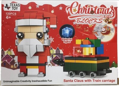 Building Blocks Santa & Train Holiday Series Blocks Perfect For ...