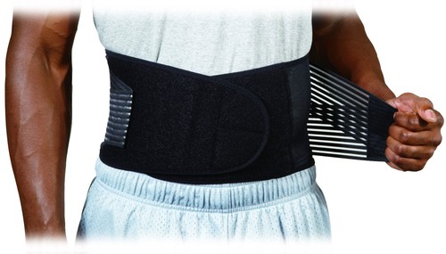McDavid Deluxe Thermal Sacro Cynch Back Support Lumbar Belt Compression ...