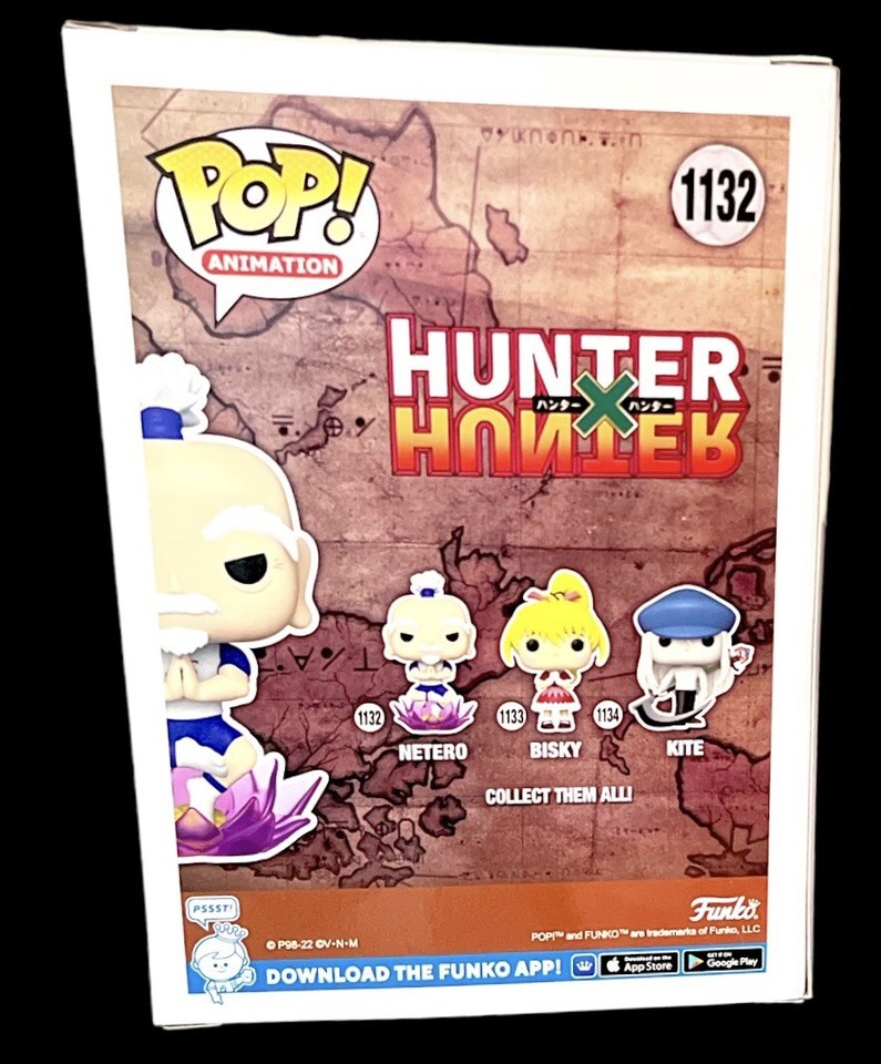 HUNTER X HUNTER FUNKO POP ANIMATION #1132 NETERO COLLECTIBLE TOY 2022 ...