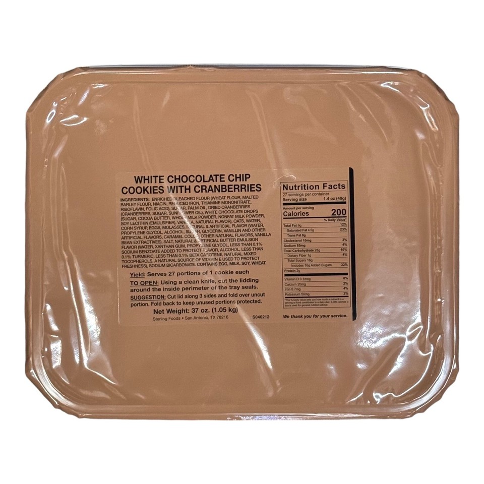 Military Surplus MRE Tray Packs, Variety of Flavors, Unitized Group ...