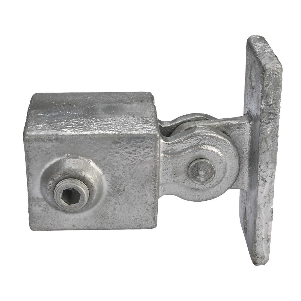 Industrial Handrail Galvanised Mild Steel Square Key Clamp Fittings Box ...