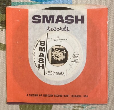 The Danleers 45 If / Were you There 1964 Soul Doo Wop White Label Promo ...