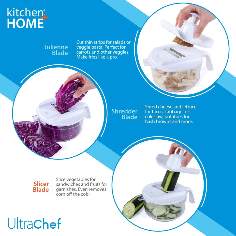 Ultra Chef Express Salsa Maker, Food Processor, Chopper, Mixer, Blender ...