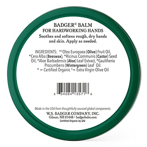 Badger Healing Balm Organic Hand Cream for Dry Cracked Hands | eBay