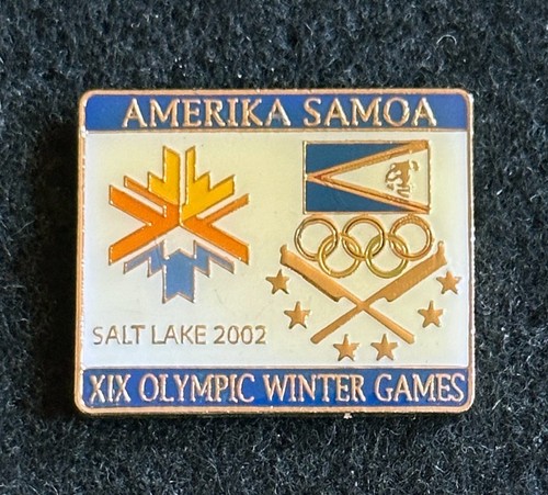Unusual 2002 Salt Lake City Winter Olympics - American Samoa NOC pin | eBay