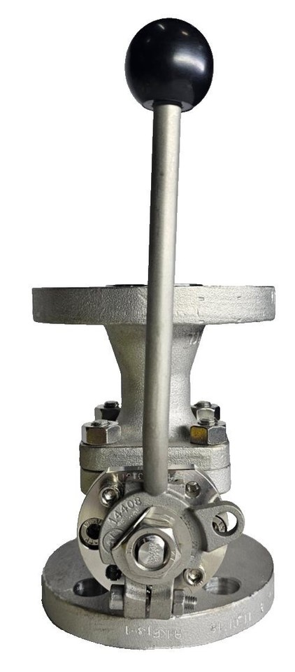 Crane Armature AHK613-1 1" ID, Flanged, Steel, Soft Seated Ball Valve ...