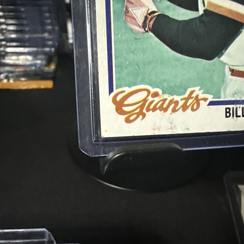 1978 Topps Bill Madlock #410 San Francisco Giants HIGH GRADE NO CREASES ...