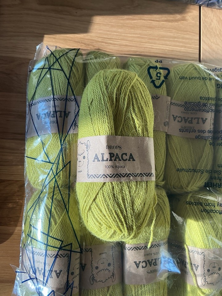 Drops Pure Alpaca 4 Ply Yarn 10 x 50g balls | eBay UK