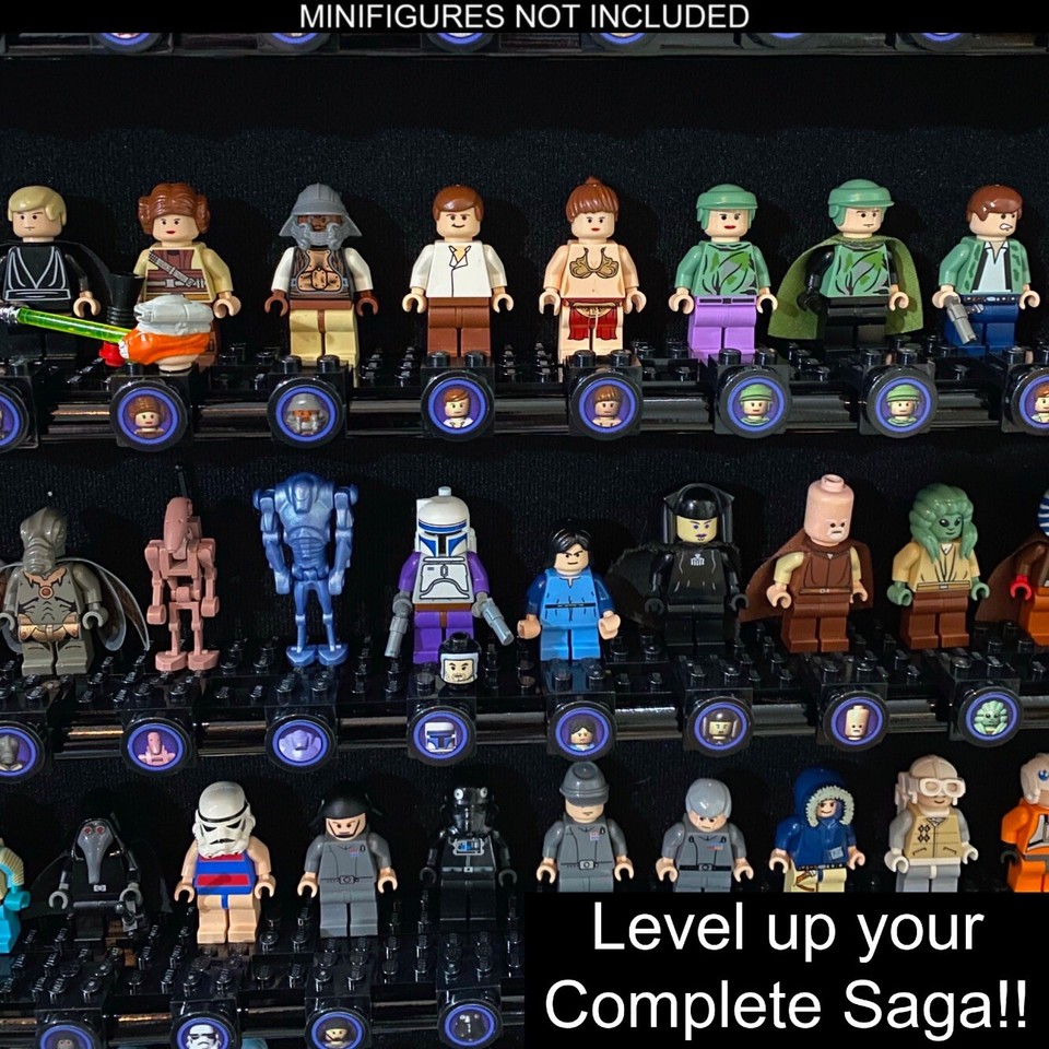 LEGO Star Wars The Complete Saga Custom Minifigure Icon Tokens Tiles ...
