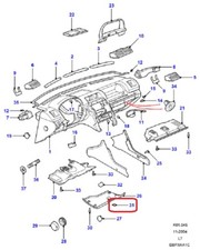 Genuine Land Rover AC Vent Range Rover 07-12 RH OEM LR032882 for sale ...