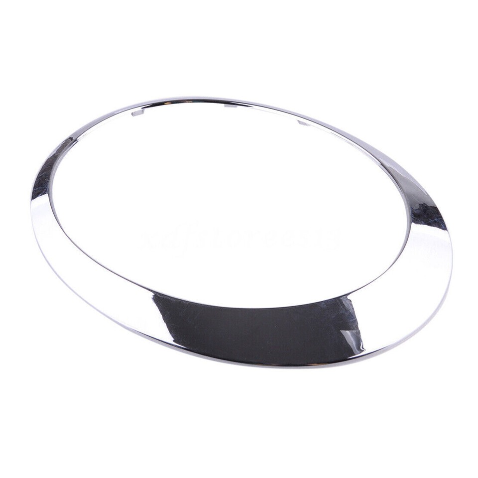 Headlight Trim Ring Bezel Chrome Right Side For 2007-15 Mini Cooper ...