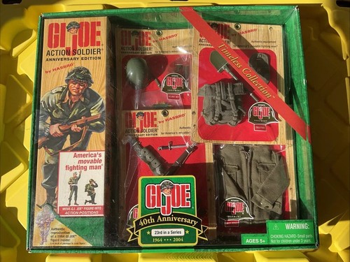 GI Joe 12" 40th Anniversary Action Soldier Combat Set #23 2004 Club ...