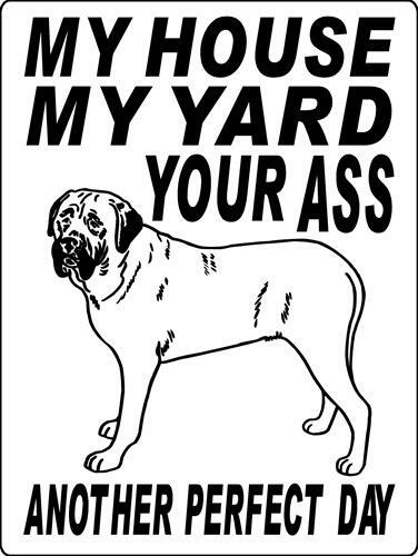 Mastiff, Bull Mastiff, English Mastiff 9"x12" Aluminum Sign | eBay