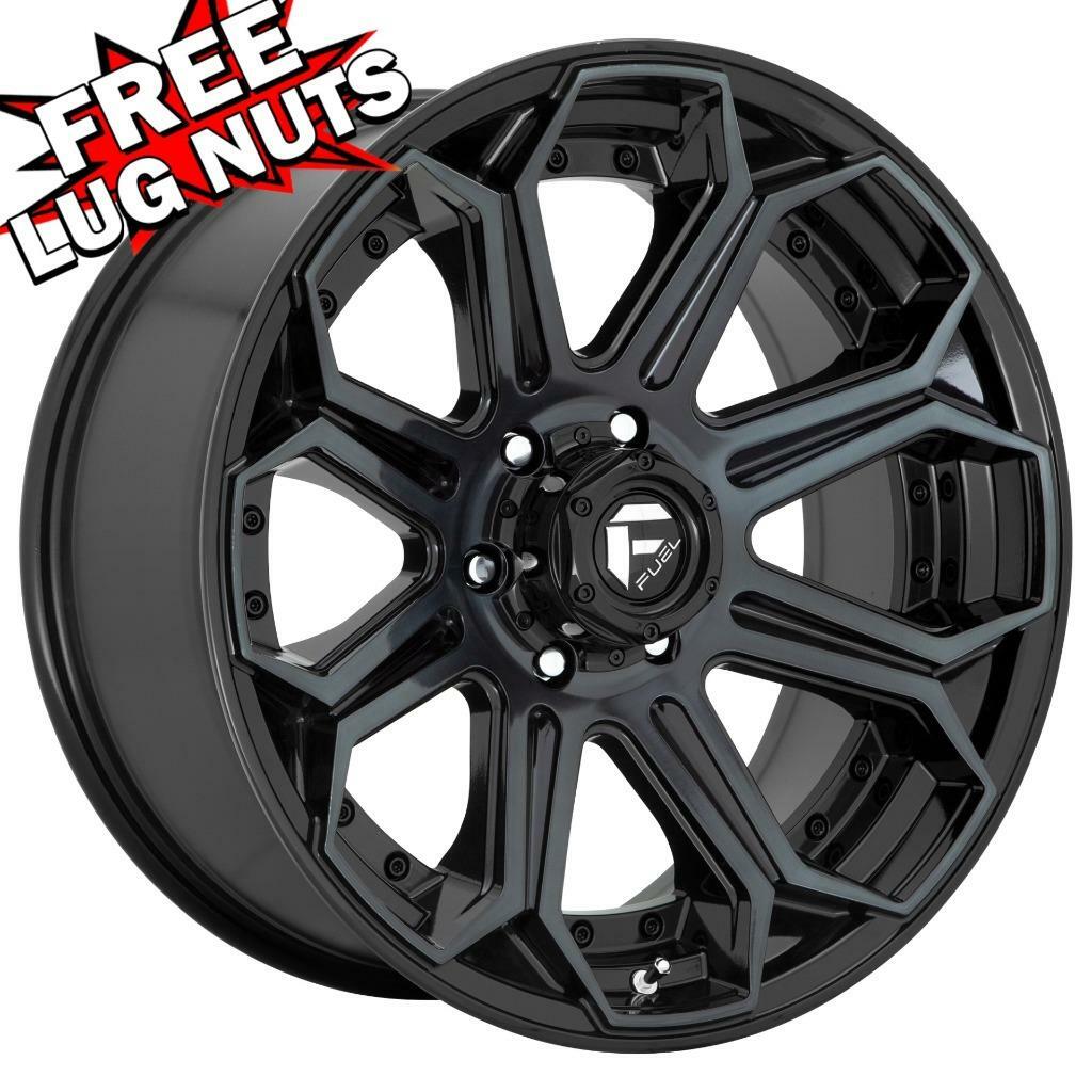 26 inch 26x14 Fuel D704 SIEGE TINTED wheels rims 8x6.5 8x165.1 -75 | eBay