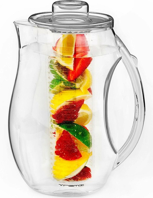 Best Glass Fruit Infusion Pitcher - Glass Designs