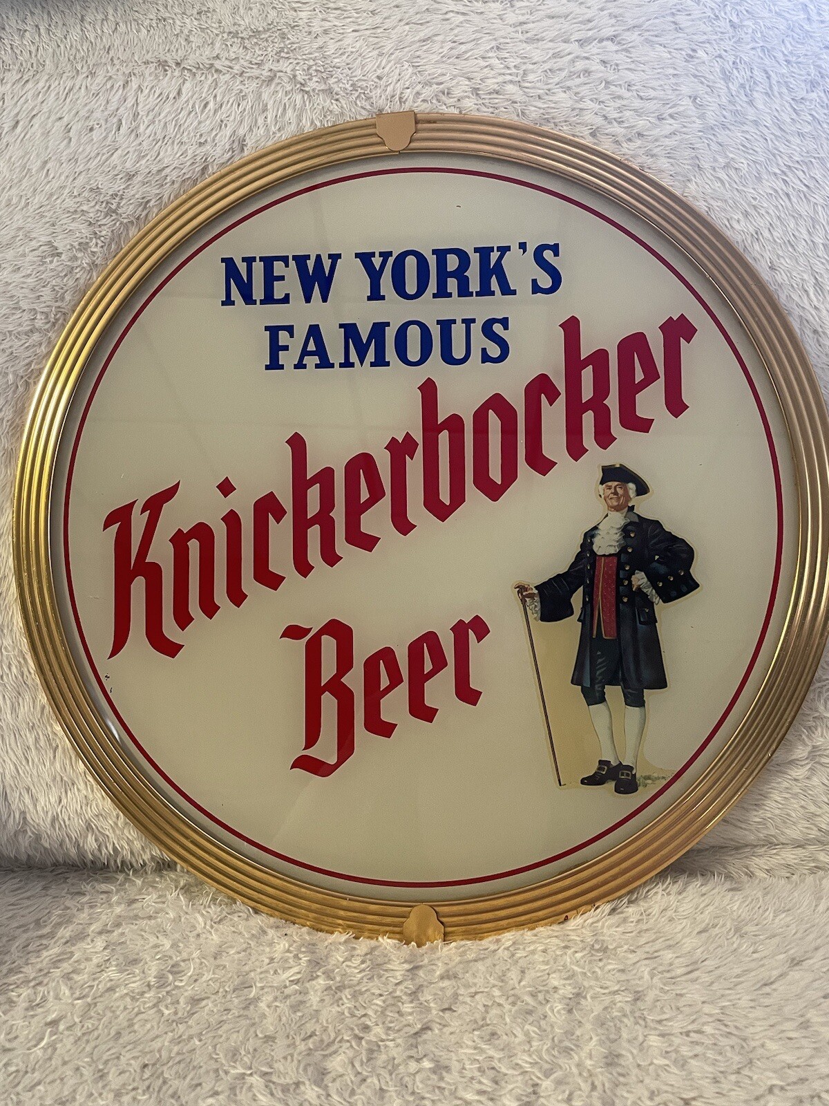 New York’s Famous Knickerbocker Beer Sign | eBay