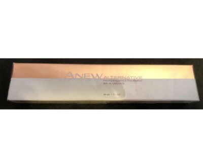 New Sealed Avon Anew Alternative Photo Radiance Treatment SPF 15 UVA ...