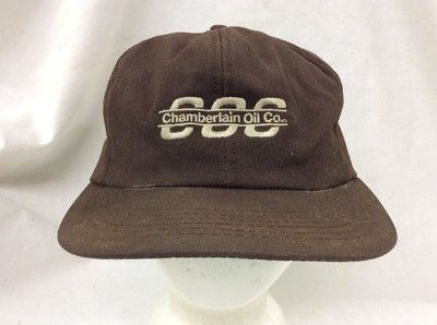 trucker hat baseball cap Chamberlain Oil Co. retro shows good grunge ...