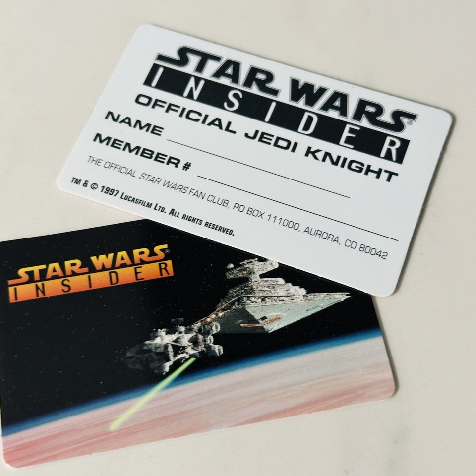 Star Wars Insider Fan Club Supplement Lucas letter & posters postcards ...