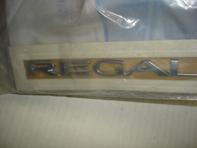 GM 13332584 DECL LID REGAL NAME PLATE | eBay