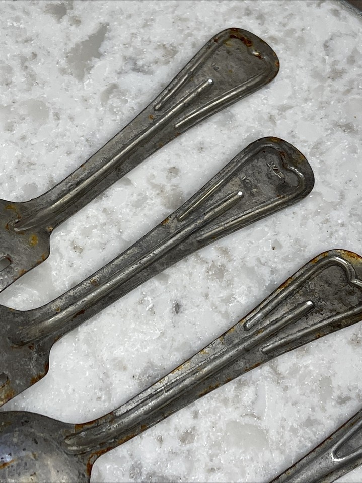 ORIGINAL 1942 WWI WWII US ARMY MESS KIT UTENSIL Set Of 7 Pieces | eBay