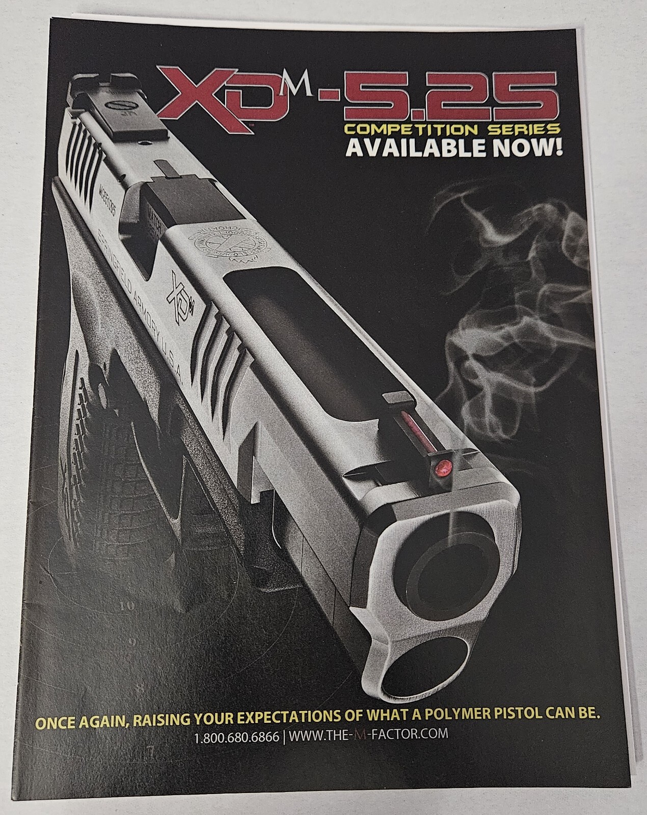 Springfield XDM Competition Series 5.25 American Rifleman Print ...