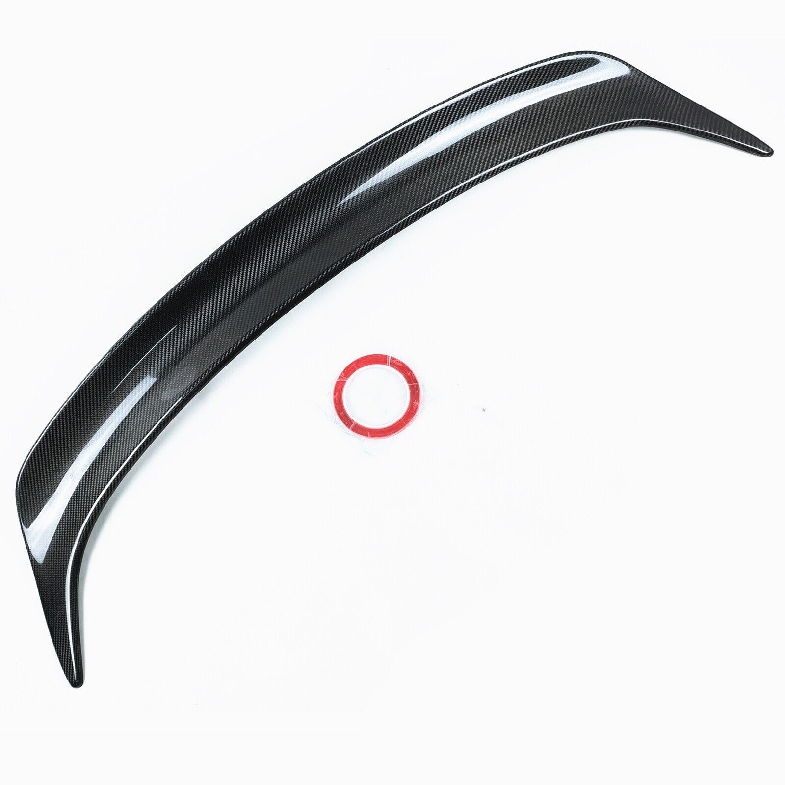 For Tesla Model X 2016-2022 Rear Upper Trunk Spoiler Wing Lip Carbon ...