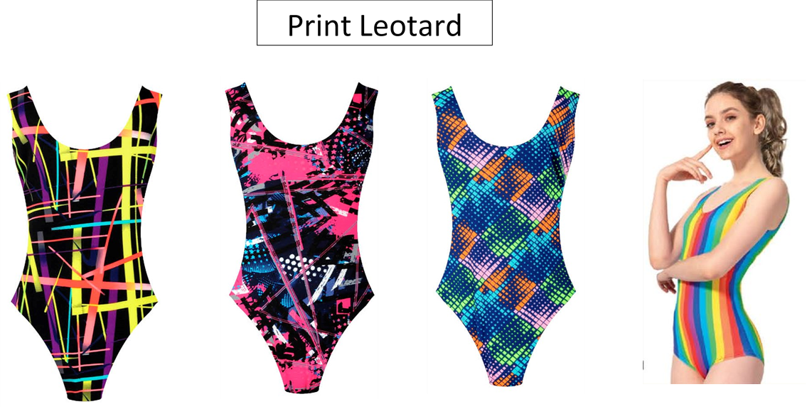 Adult Ladies 80s Fluro Neon Print Metallic Disco Party Costume High Cut ...