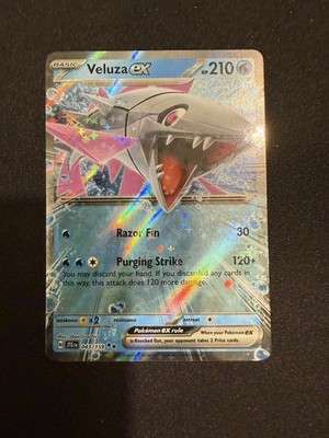 Pokémon TCG Veluza EX Holo Double Rare Card 043/159 Journey Together | eBay