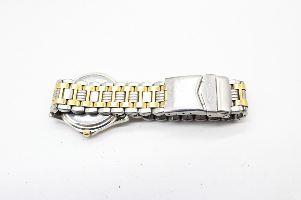 F Vintage Gents Rotary Monza Bi Metal Quartz Wristwatch Working Boxed ...