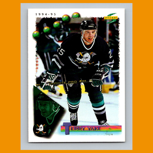 Terry Yake #93 1994-95 Score Anaheim Mighty Ducks Hockey Card NHL | eBay