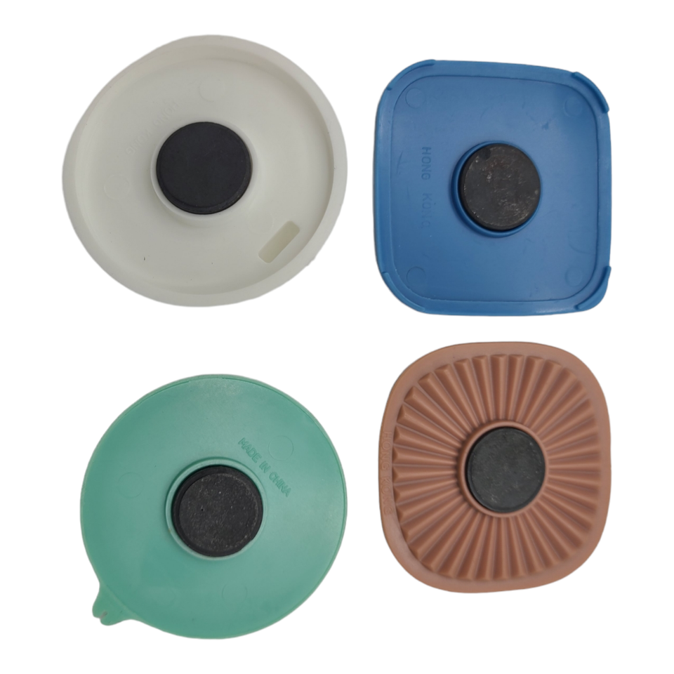 Vintage Tupperware Lid Midget Smidget Mini Frigerator Fridge Magnet Lot ...