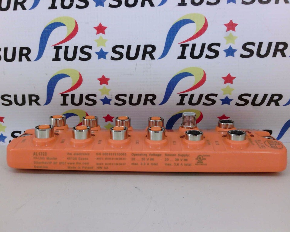 NSOP IFM AL1322 IO Link Master DL EIP 8P IP67 with EtherNet/IP ...