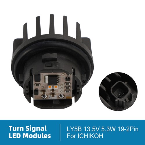 Turn Signal LED Modules LY5B 13.5V 5.3W 19-2Pin For ICHIKOH US | eBay