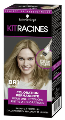 Kit racine châtain blond BR1 Schwarzkopf coloration permanente | eBay